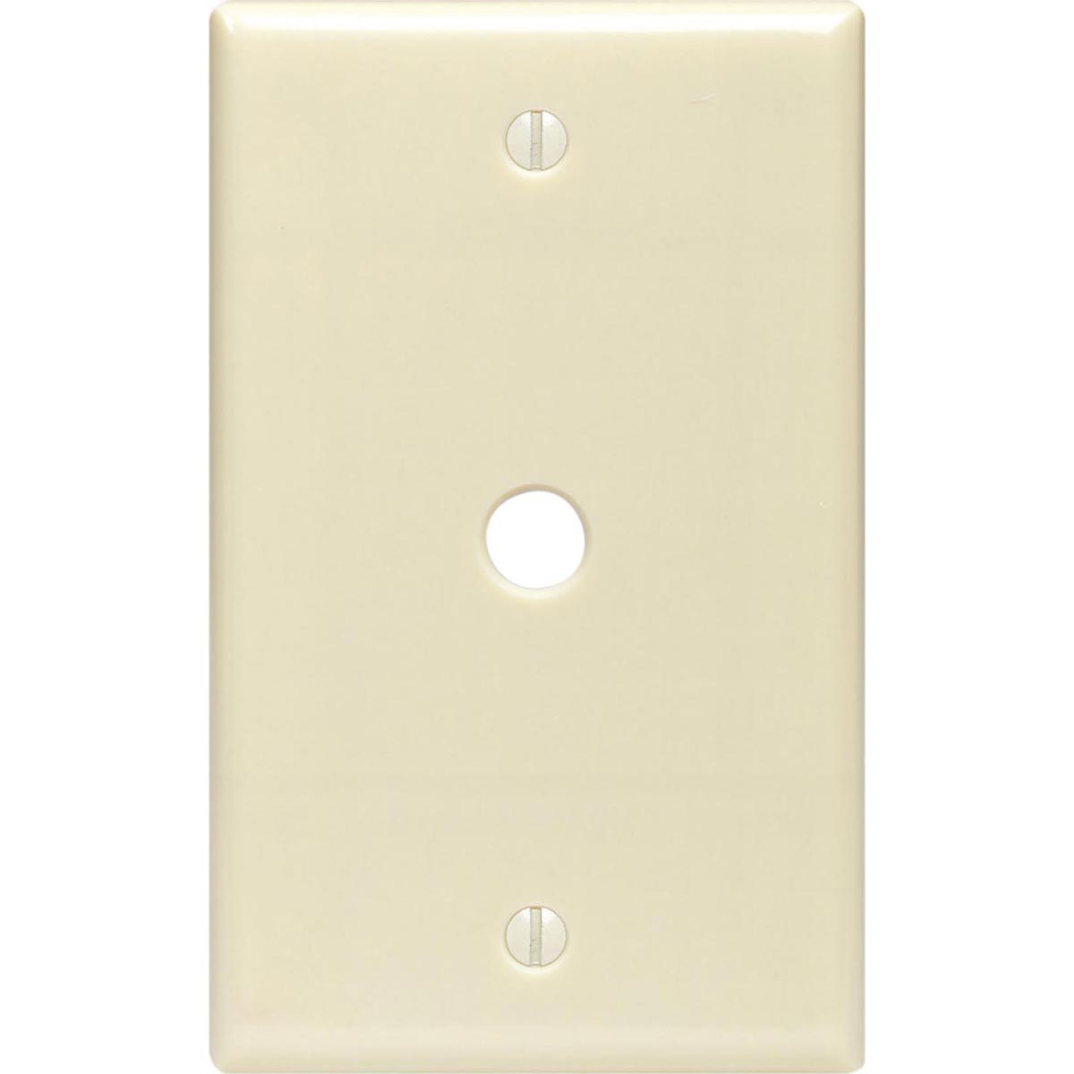 Leviton 1-Gang Phone Jack Wall Plate, Ivory | City Mill
