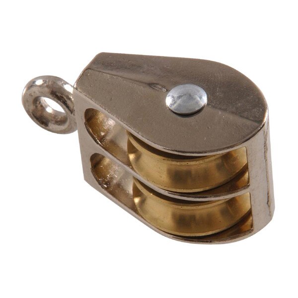 Double Sheave Fixed Pulley 3/4 in. | City Mill