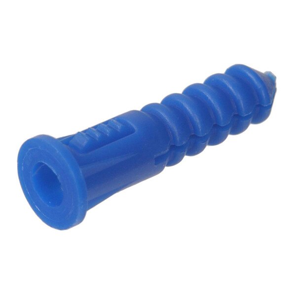 Blue Ribbed Plastic Anchor Kit #8-10-12 x 1-1/4 in. | City Mill