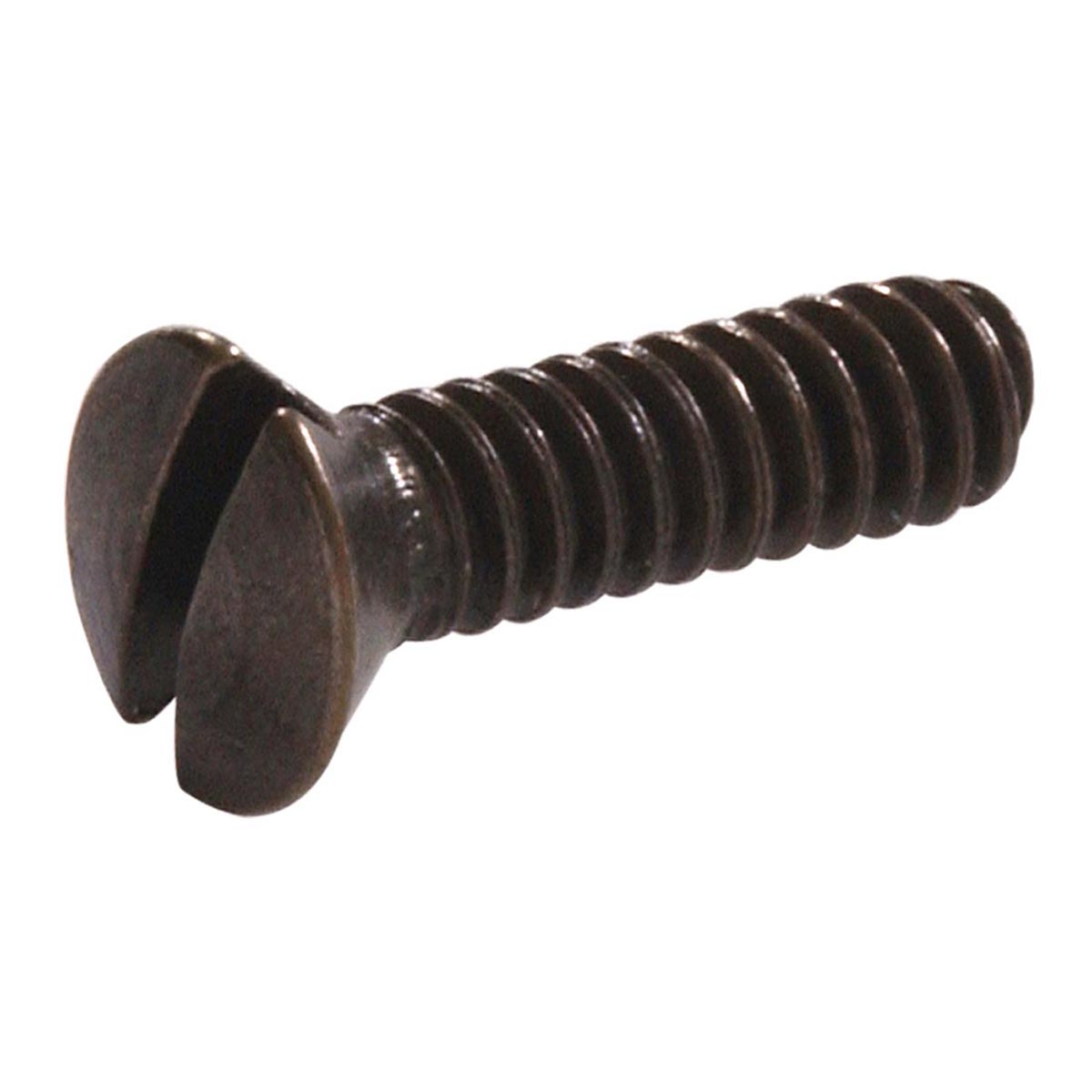 Slotted Oval-Head Antique Bronze Switch Plate Screw (#6-32 x 1/2 in ...