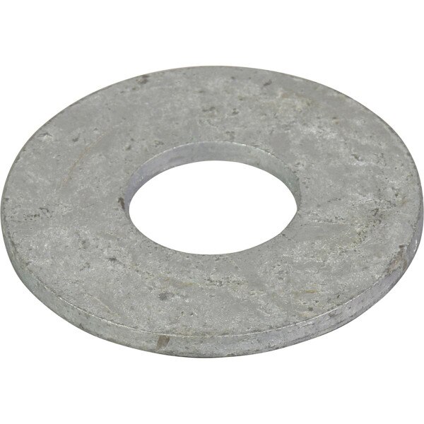 Galvanized Flat Washers, 1/4 in., 5 lb. Box | City Mill