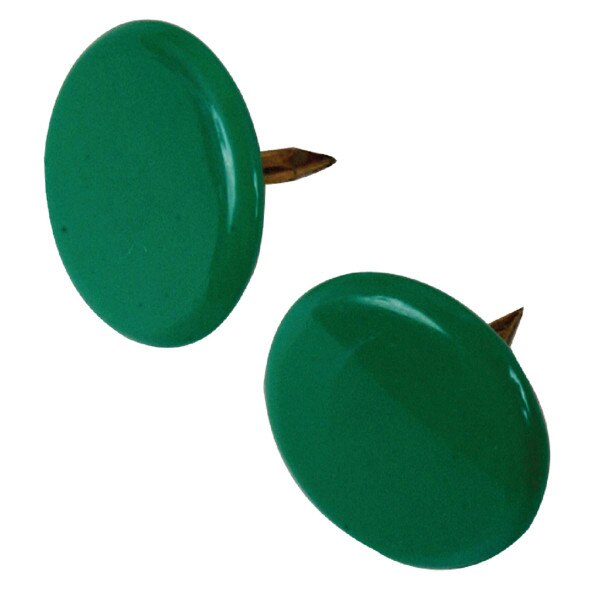 Thumb Tacks Green, 40 Pieces | City Mill
