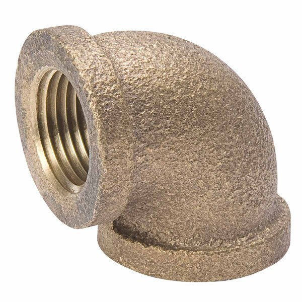 1/2 in. Red Brass Elbow Pipe | City Mill