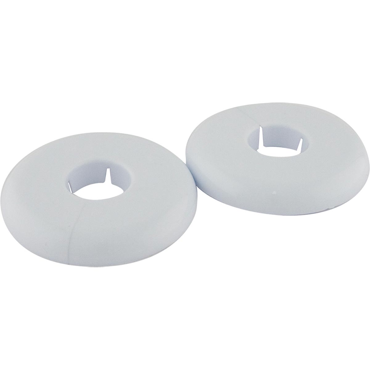 2-Pack White Plastic Split Flanges for 1/2 in. IPS | City Mill