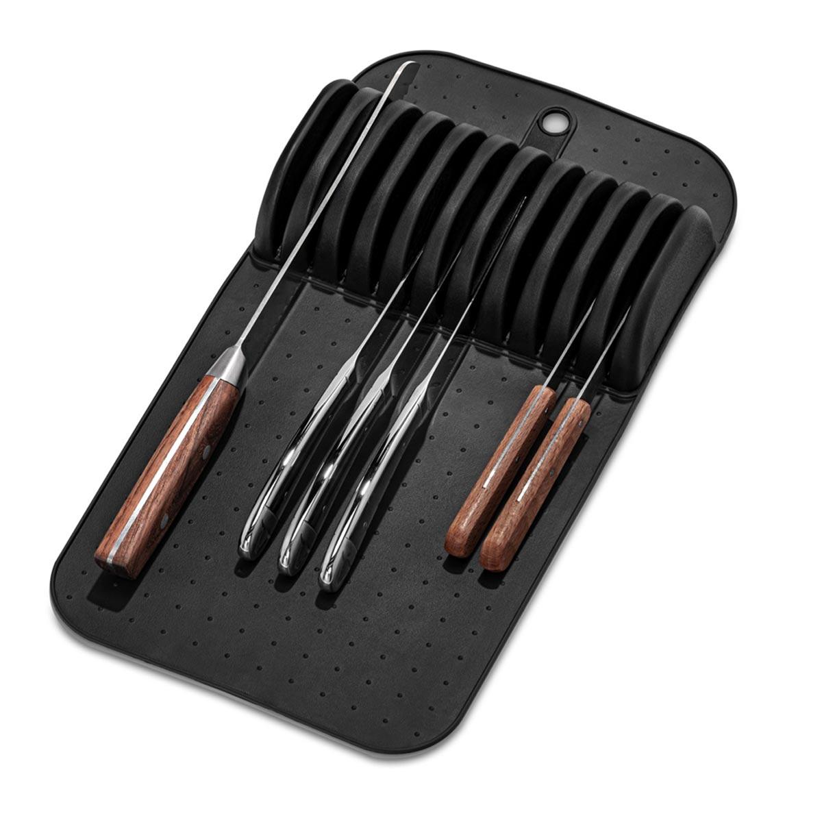 Madesmart Large Carbon-Color In-Drawer Knife Mat | City Mill