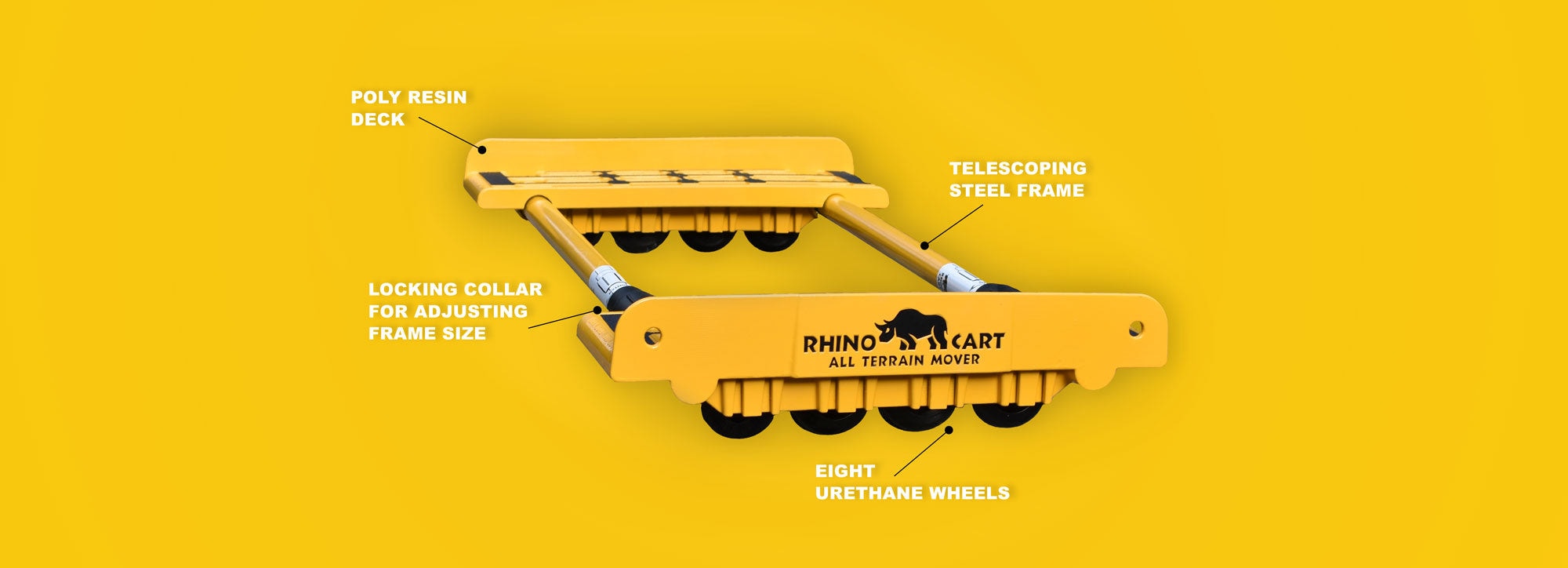 Rhino Cart All Terrain Moving Dolly City Mill